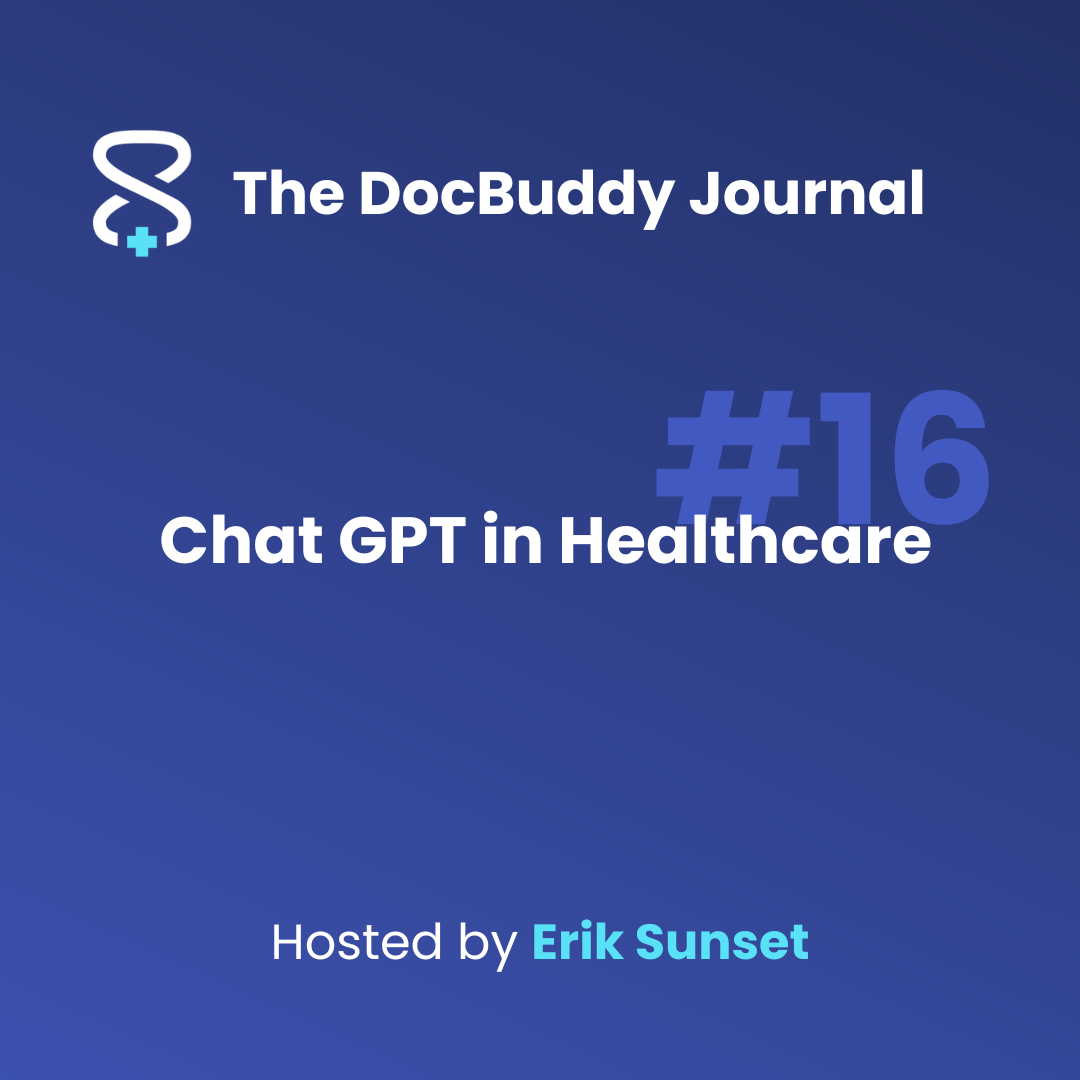 The DocBuddy Journal - Chat GPT in Healthcare | DocBuddy